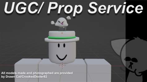 Design Roblox Props And Ugc Hats By Drawncat Fiverr