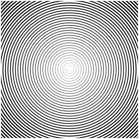 Concentric Circular Line Pattern Design Stock Illustration Illustration Of Technology