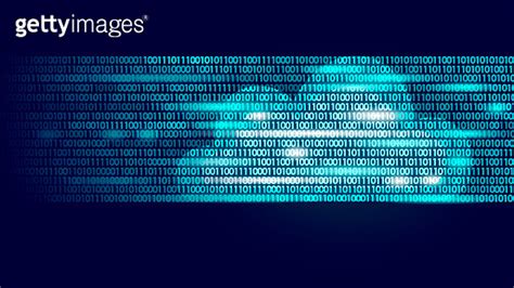 Cloud Computing Online Storage Binary Code Numbers Big Data Information Future Modern Internet