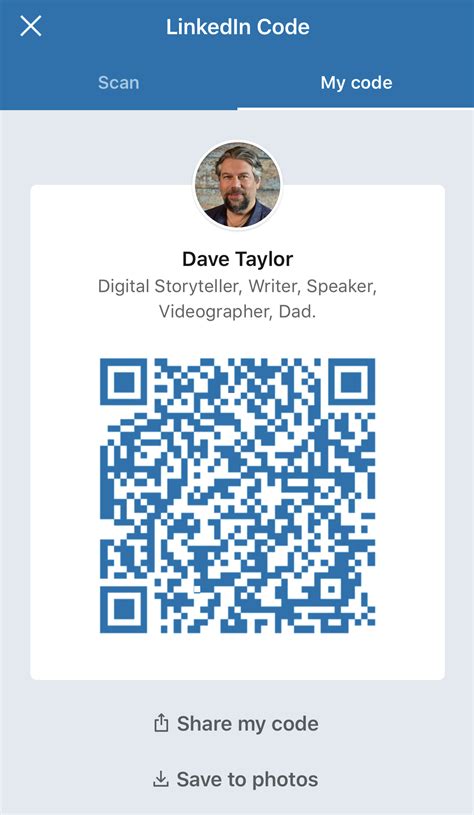 How Do I Generate A Linkedin Profile Qr Code