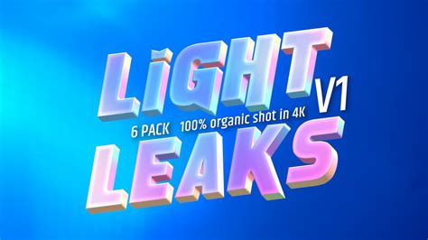 Vintage Light Leaks Transitions • Motion Graphics Template • Uppbeat