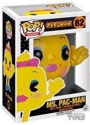 Ms Pac Man Pac Man Pop Vinyl Games Series Funko Old School Toys
