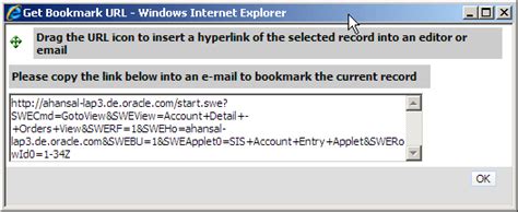 24 Siebel Tips 9 Bookmarks The Siebel Hub