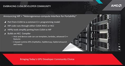 AMD Boltzmann Initiative To Make Development For HPC Easier Graphics News HEXUS Net