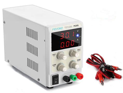 Pevono Best Dc Bench Power Supply Ps305 30v5a 3 Digital Led Desktop