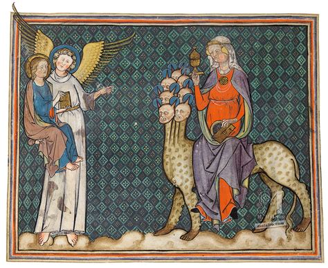 Apocalypse Illustration In Medieval France Reims Cathedral The