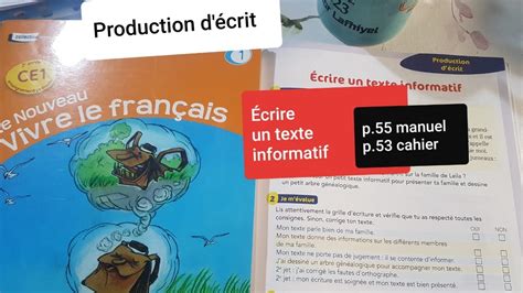Écrire Un Texte Informatif Sur Les Membres De Ta Famille Le Nouveau