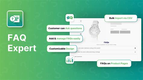 Faq Expert Product Faq Customer Qanda Shopify App Store