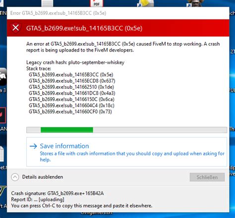 FiveM Error Since Week FiveM Client Support Cfx Re Community