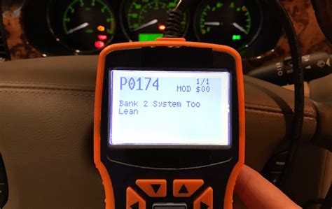 Obd Ii Trouble Code P0174 System Too Lean Bank 2