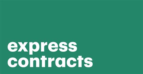 Express Contracts Vs Implied Contracts Difference Pandadoc