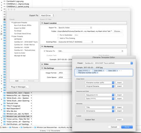 Solved Can T Paste Into Filename Template Editor Adobe Community