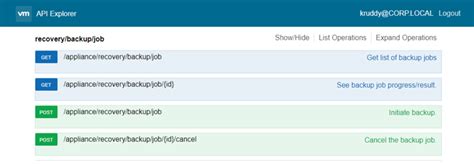 Automating File Based Backup Of Vcenter Server Appliance With Rest Apis