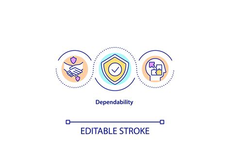Dependability Concept Icon Graphic By Bsd Studio · Creative Fabrica