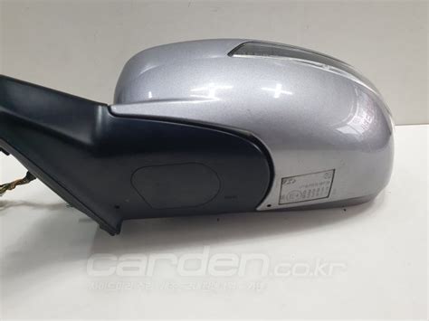 제네시스bh 8핀 사이드미러 운전석 그레이색 백미러 사이드미러 수리 개조 국내판매 1위 카덴