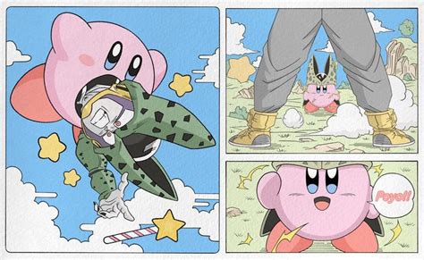 Dragon Ball Z Kirby Crossover Cell Saga The Full Story Rdbzmemes