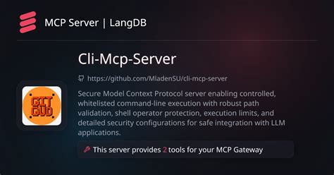 Cli Mcp Server Langdb