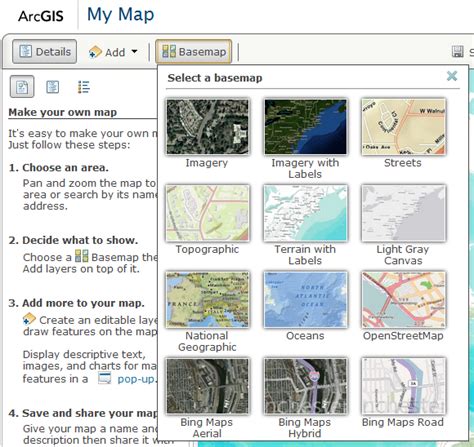 Use ArcGIS Com To Create Custom JavaScript Web Applications