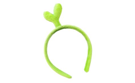 Mikinona Bean Sprouts Headband Non Slip Comfortable Sprout Headband For Women Funny