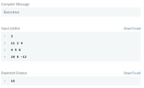 Confuse Skull Diagonal Difference Python Solution Hackerrank