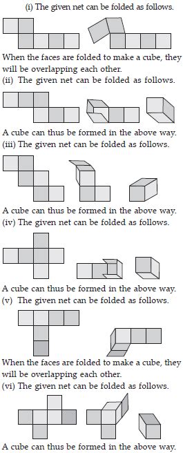 Visualising Solid Shapes Ncert Solutions Class 7 Maths