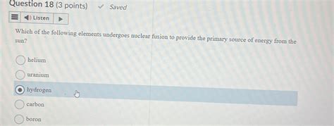solved question 18 3 ﻿points savedlistenwhich of the