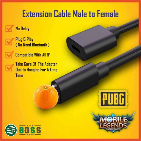 Extension Cable Male To Female Adapter Extension Lenght Gaming