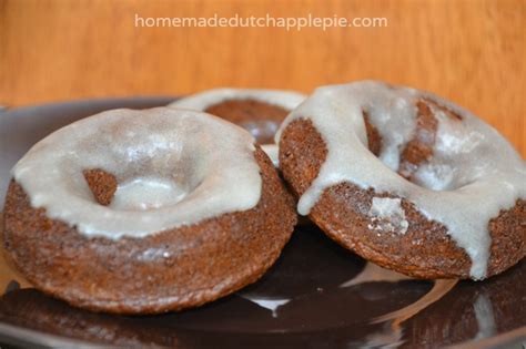 Soaked Donuts With Chocolate Vanilla And Lemon Glaze