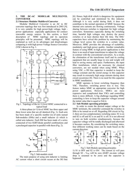 1cv Model Predictive Control Method For Modular Multilevel Converter Applications Pdf