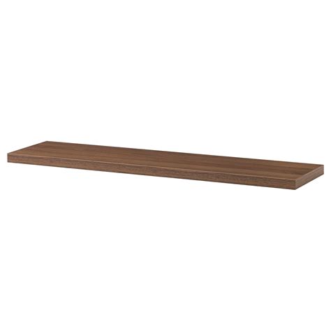 Bergshult Shelf Walnut Effect 3112x778 Ikea