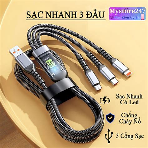 D Y C P S C Trong S C Nhanh D I M S C U Micro Usb Type C Trong Ch Ng T Ch Ng