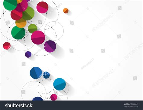 Vector Technology Concept Connected Lines Dots Stock Vector Royalty Free 570843049 Shutterstock