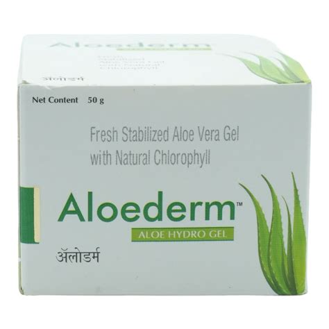 Aloederm Aloe Hydro Gel 50gm Price Uses Side Effects Composition