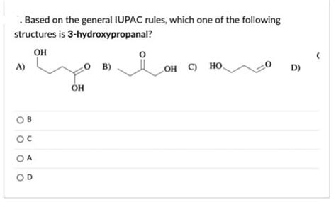 Answered Based On The General Iupac Rules Bartleby