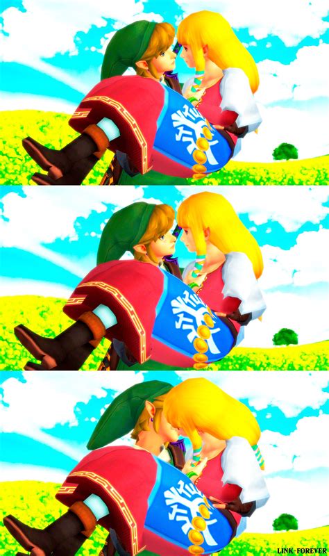 Link And Zelda Kiss Skyward Sword Link And Zelda Kiss Skyward Sword