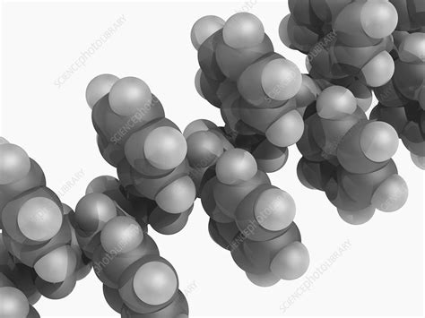 Polystyrene Molecule Stock Image F004 7297 Science Photo Library