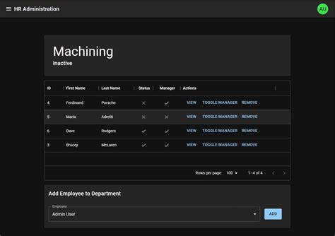 GitHub Reuel T HR Admin Project A Fullstack Application Consisting Of A React Frontend C