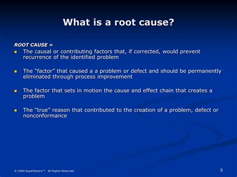 Root Cause Analysis Ppt