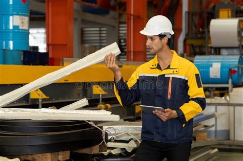 Quality Control Inspection On Heavy Industrial Product Exemplifying