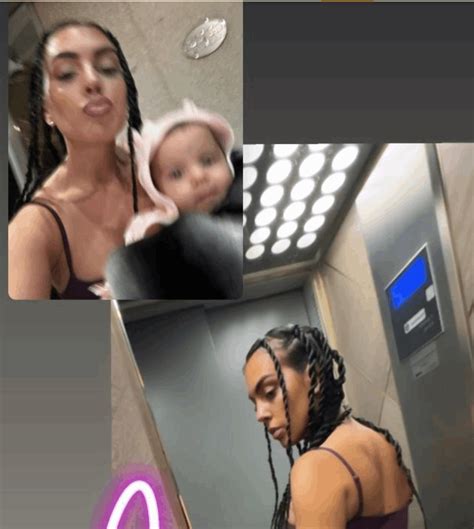 جورجينا رودريغيز تتسوق في أحد المراكز التجارية في الرياض وصورة جديدة