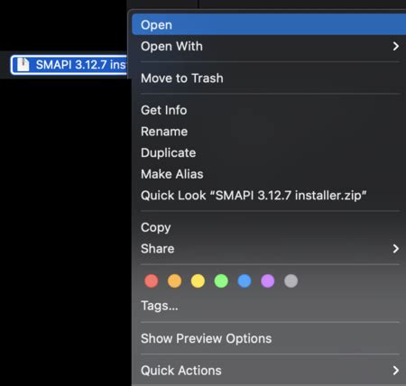 Modding Installing SMAPI On Mac Pictorial Guide Stardew Valley Wiki
