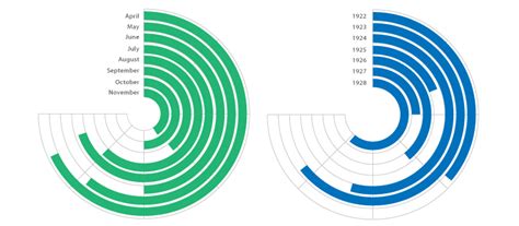 Radial Bar Chart Data Visualization Bar Chart Bar Graphs