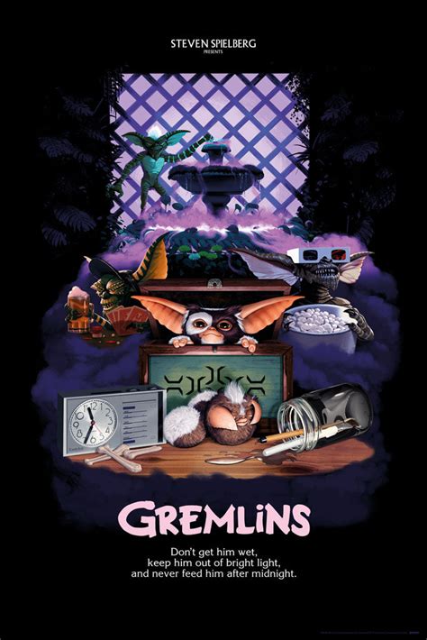 Gremlins Movie Poster By George Bletsis Vice Press