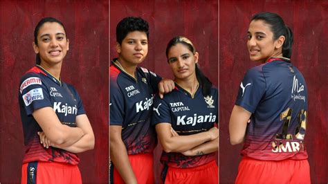 Rcb Jersey For Wpl ಆರ್‌ಸಿಬಿ ವನಿತೆಯರ ತಂಡದ ಜೆರ್ಸಿ ಅನಾವರಣ ಸಾಂಪ್ರದಾಯಿಕ ಕೆಂಪು ಕಪ್ಪು ಥೀಮ್‌ನಲ್ಲಿ