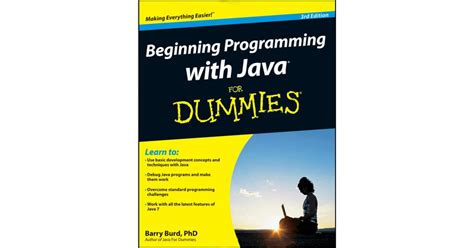 Beginning Programming With Java® For Dummies® 3rd Edition Book