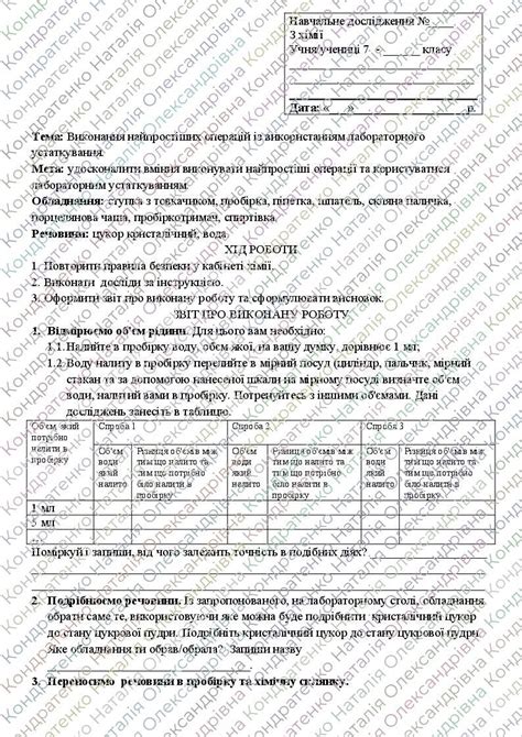 Навчальні дослідження хімія 7 клас НУШ Хімія