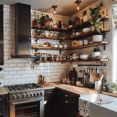 3 Formas De Utilizar Prateleiras Na Cozinha Para Otimizar Espaço