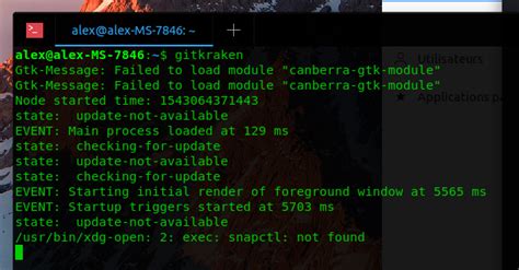Gtk GitKraken Gtk Message Failed To Load Module Canberra Gtk