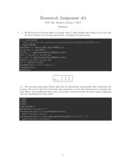 Hw4 Solns Homework Assignment 4 STA 106 Summer Session I 2015 Solutions 1 A We Nd The