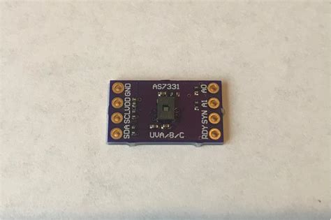 As7331 Uvabc Light Sensor Breakout In 2023 Light Sensor Uv Sensor Sensor